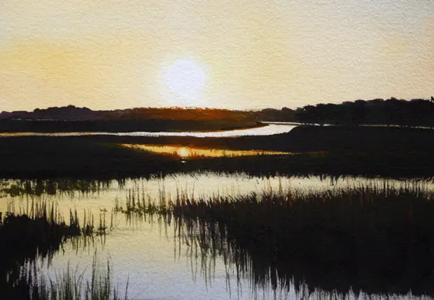 "Раскинулся вольно пейзаж вековой..." Американский художник Robert ...