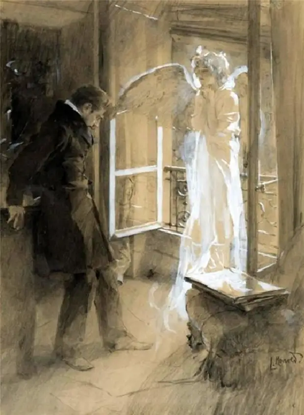 Женское очарование, художник Людек Алоиз Марольд / Ludwig Marold 1865 ...