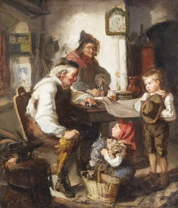 Ludwig Knaus (German, 1829-1910) - Искусство - Медиаплатформа МирТесен