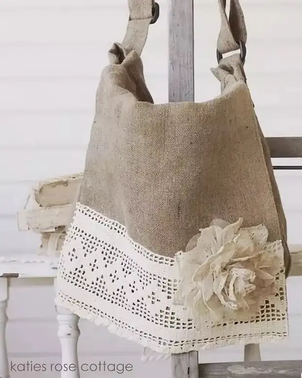Сумки из мешковины… 50 идей. Да ещё какие! - Сам себе мастер ...