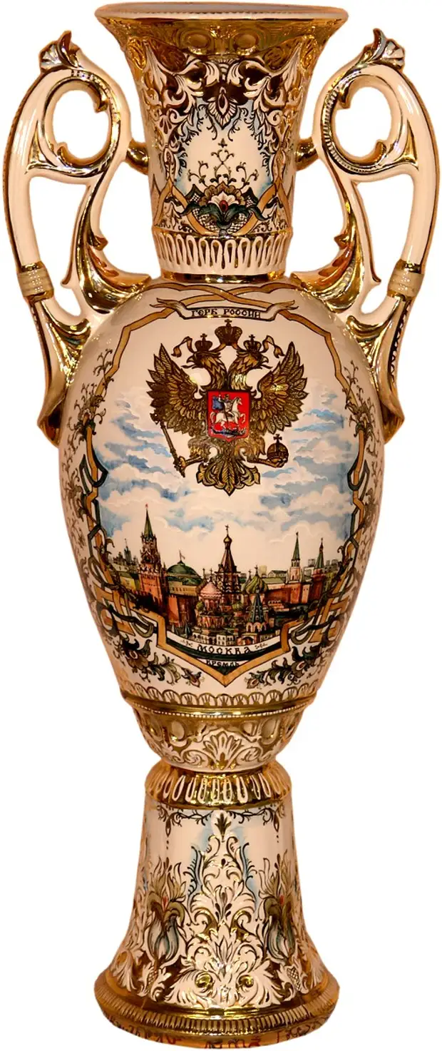 Расписные вазы из России. - Искусство - Медиаплатформа МирТесен